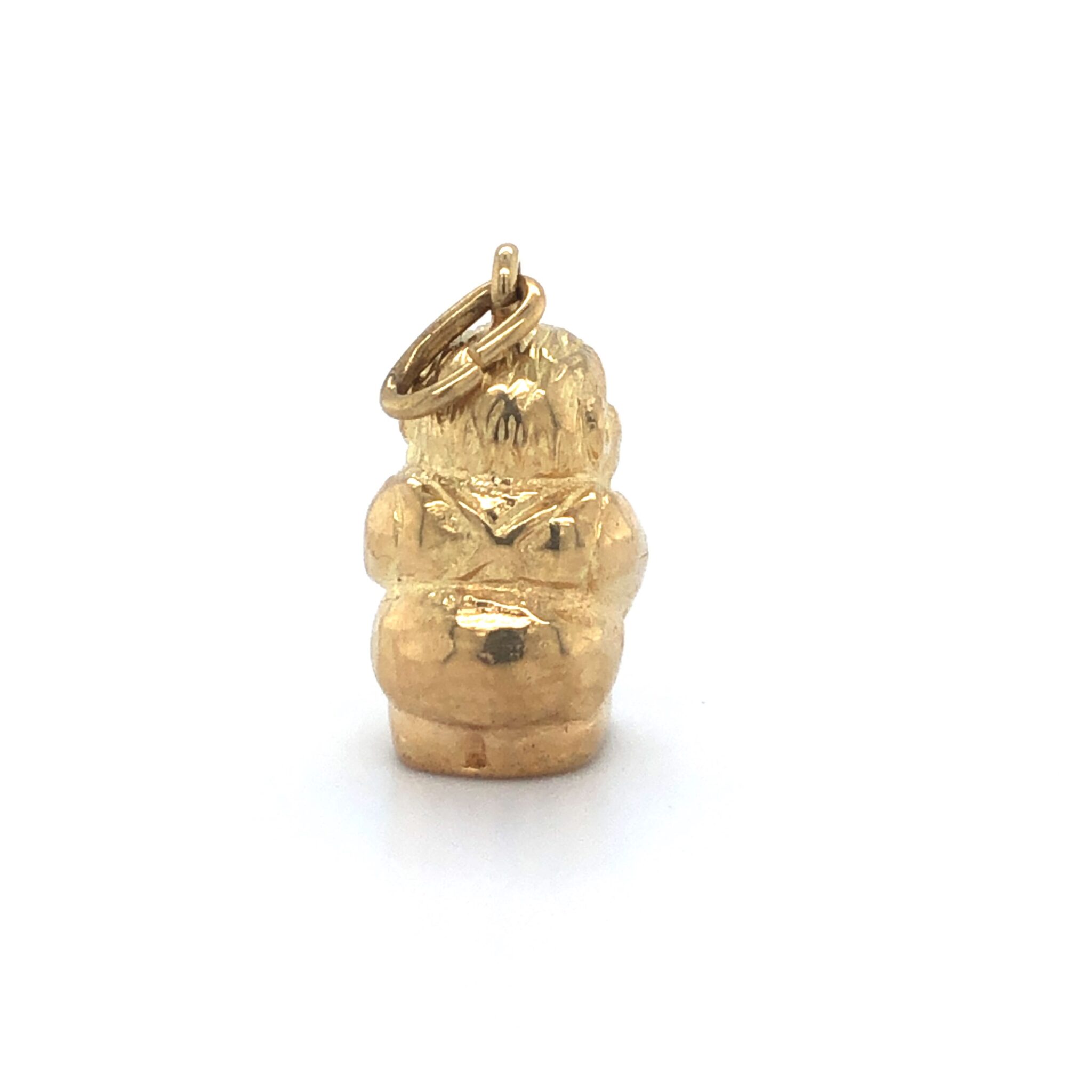 Vintage Norse Laughing Troll Doll Charm or Pendant 14k Yellow Gold ...